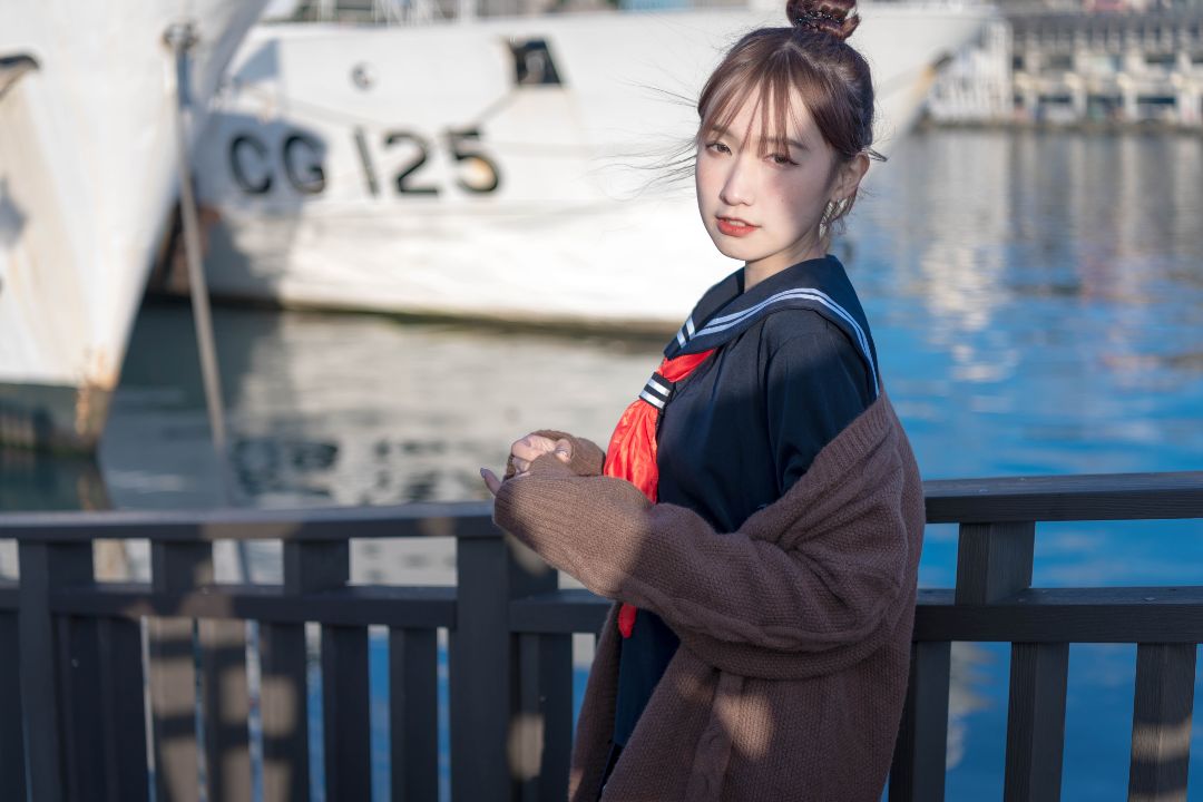 Furuke | 甜美日系風jk制服少女晴空下的美景