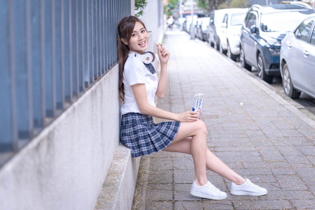 Furuke | 甜美高中生長腿美腿足控絕美寫真03