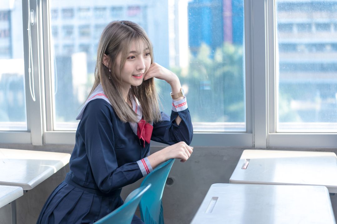 Furuke | 絕美日系制服少女JK長腿美腿奇麗寫真02