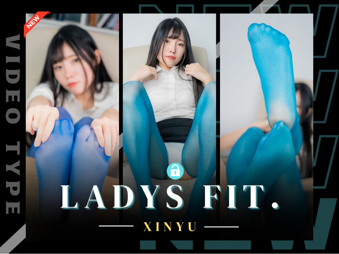 Furuke | 【VIDEO-GD】【 女神絲秘撘 】_『XINYU芯羽』_雙藍色系絲襪，讓我們看看模特的腳腳到底怕不怕癢O__O